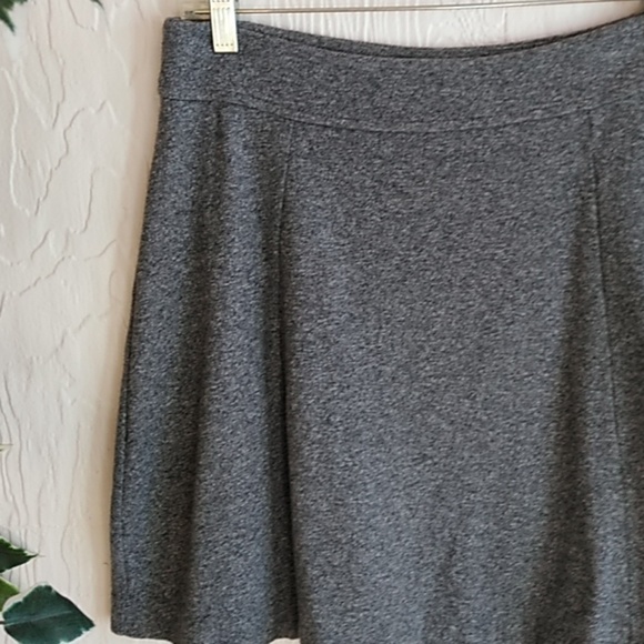 Kenar | Skirts | Heathered Grey Comfy A Line Stretchy Skirt | Poshmark